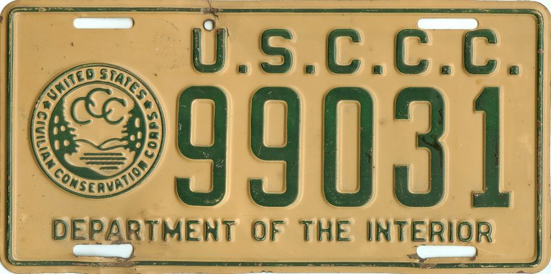 US Government & US Forces – Danny's License Plates