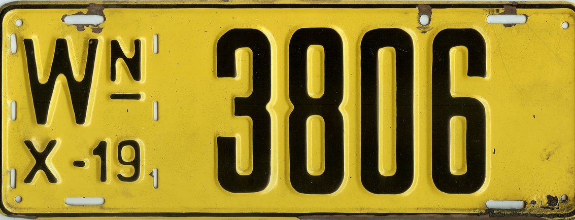 Washington State License Plate Guide – Danny's License Plates