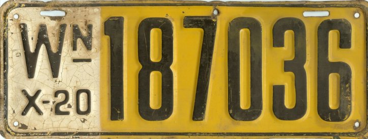 Washington State License Plate Guide – Danny's License Plates