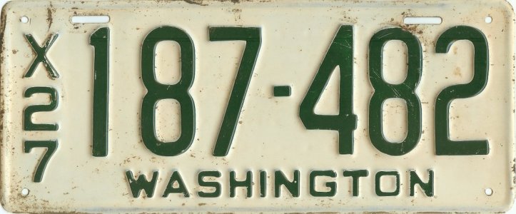 Washington State License Plate Guide – Danny's License Plates