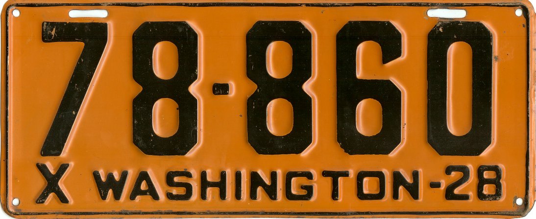 Washington State License Plate Guide – Danny's License Plates