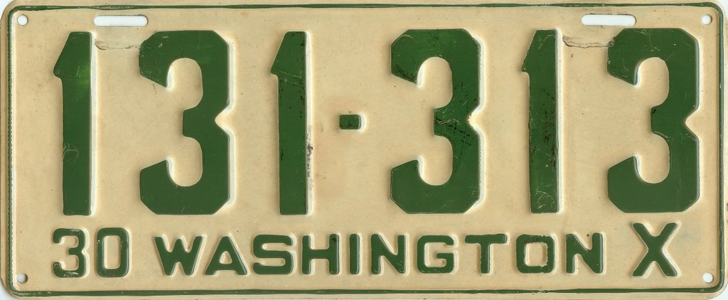 Washington State License Plate Guide – Danny's License Plates