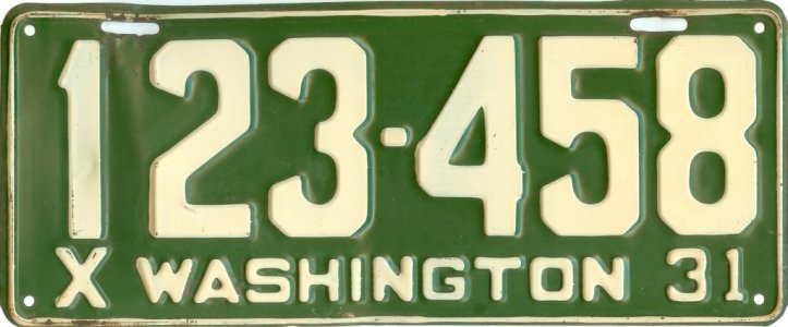 Washington State License Plate Guide – Danny's License Plates