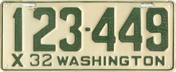 Washington State License Plate Guide – Danny's License Plates
