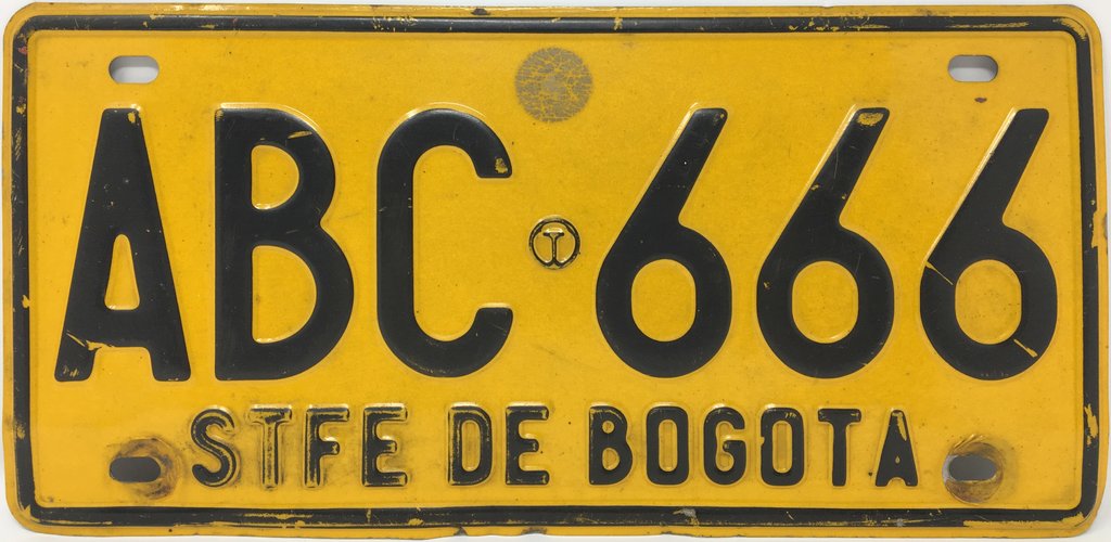 Latin America – Danny's License Plates
