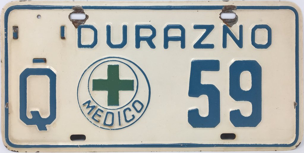 Latin America – Danny's License Plates