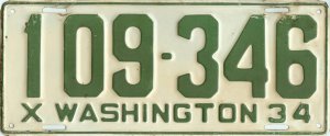 Washington State License Plate Guide – Danny's License Plates