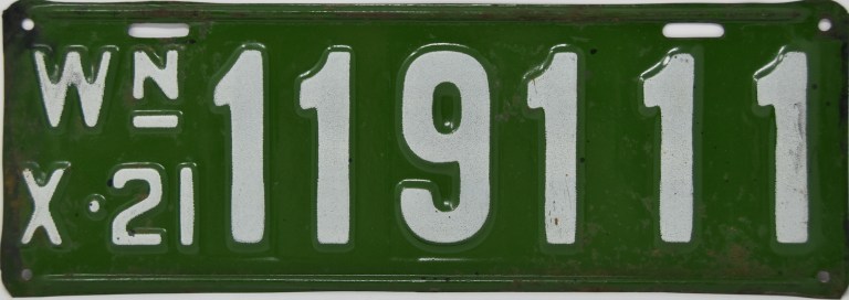 Washington State License Plate History – Danny's License Plates