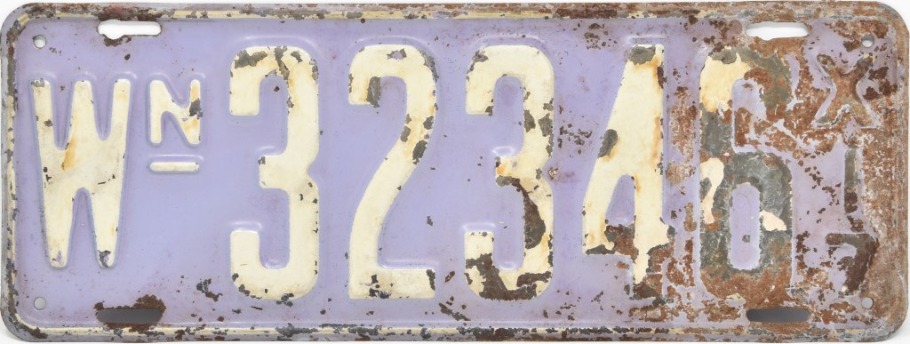 Washington State License Plate History – Danny's License Plates
