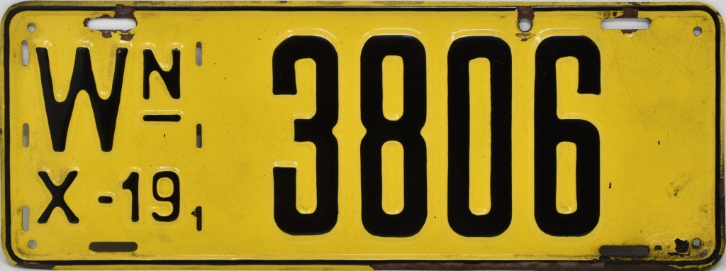 Washington State License Plate History – Danny's License Plates