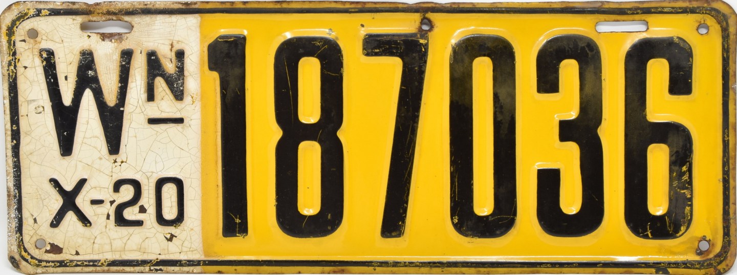 Washington State License Plate History – Danny's License Plates
