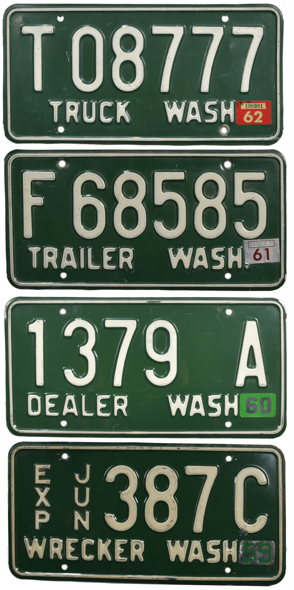 A State or a Laundromat? The WASH 63 License Plate Controversy – Danny ...