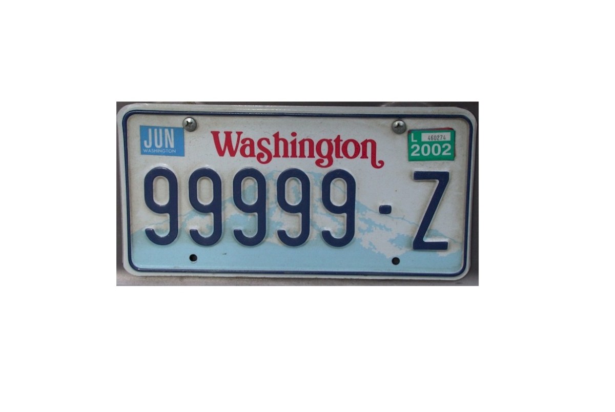 Last of a Series – Danny's License Plates