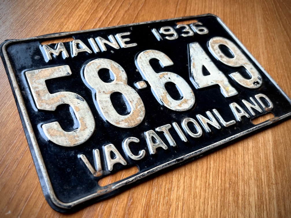 License plate that tells a story – Danny's License Plates