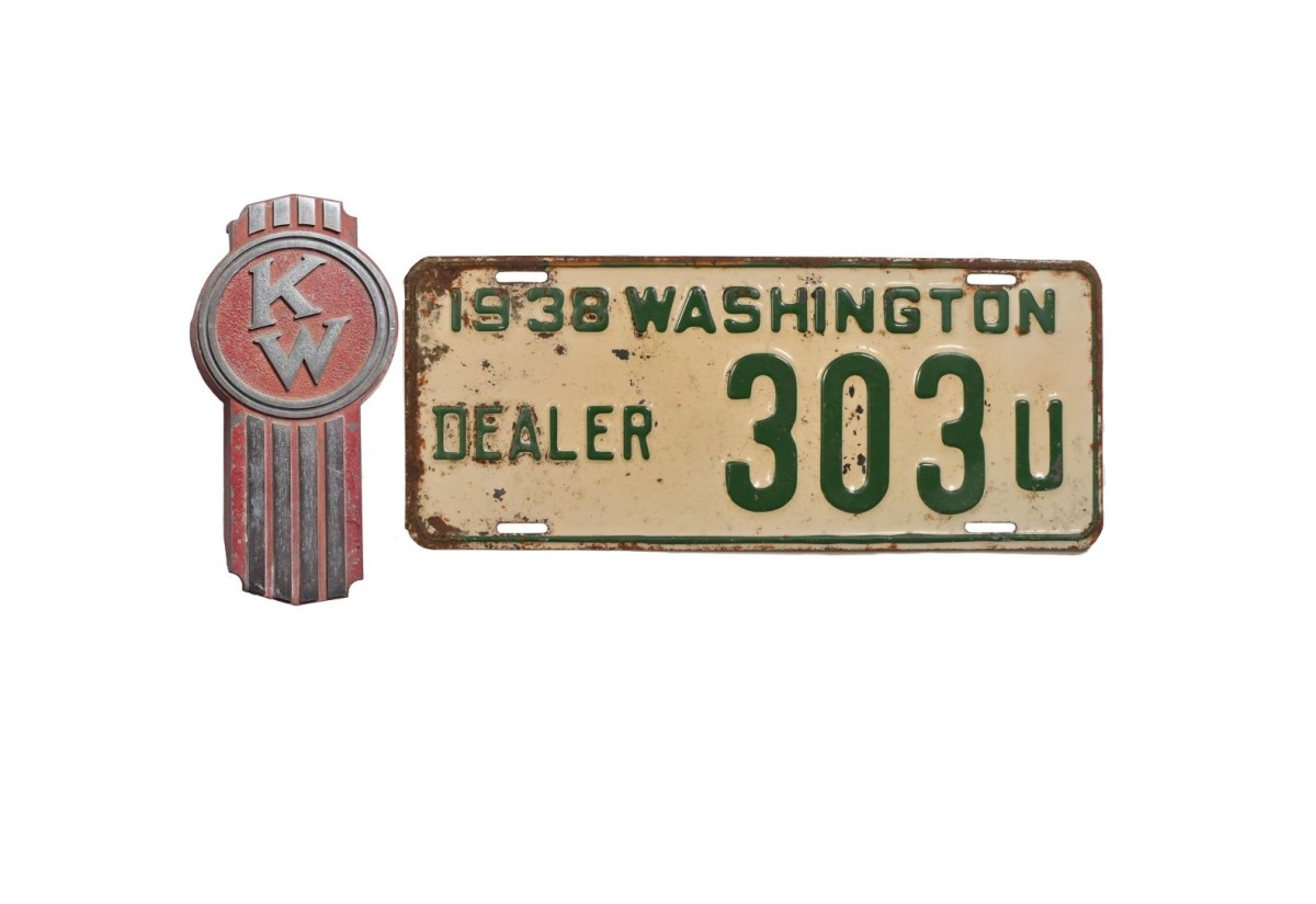 Kenworth Truck Company license plate – Danny's License Plates