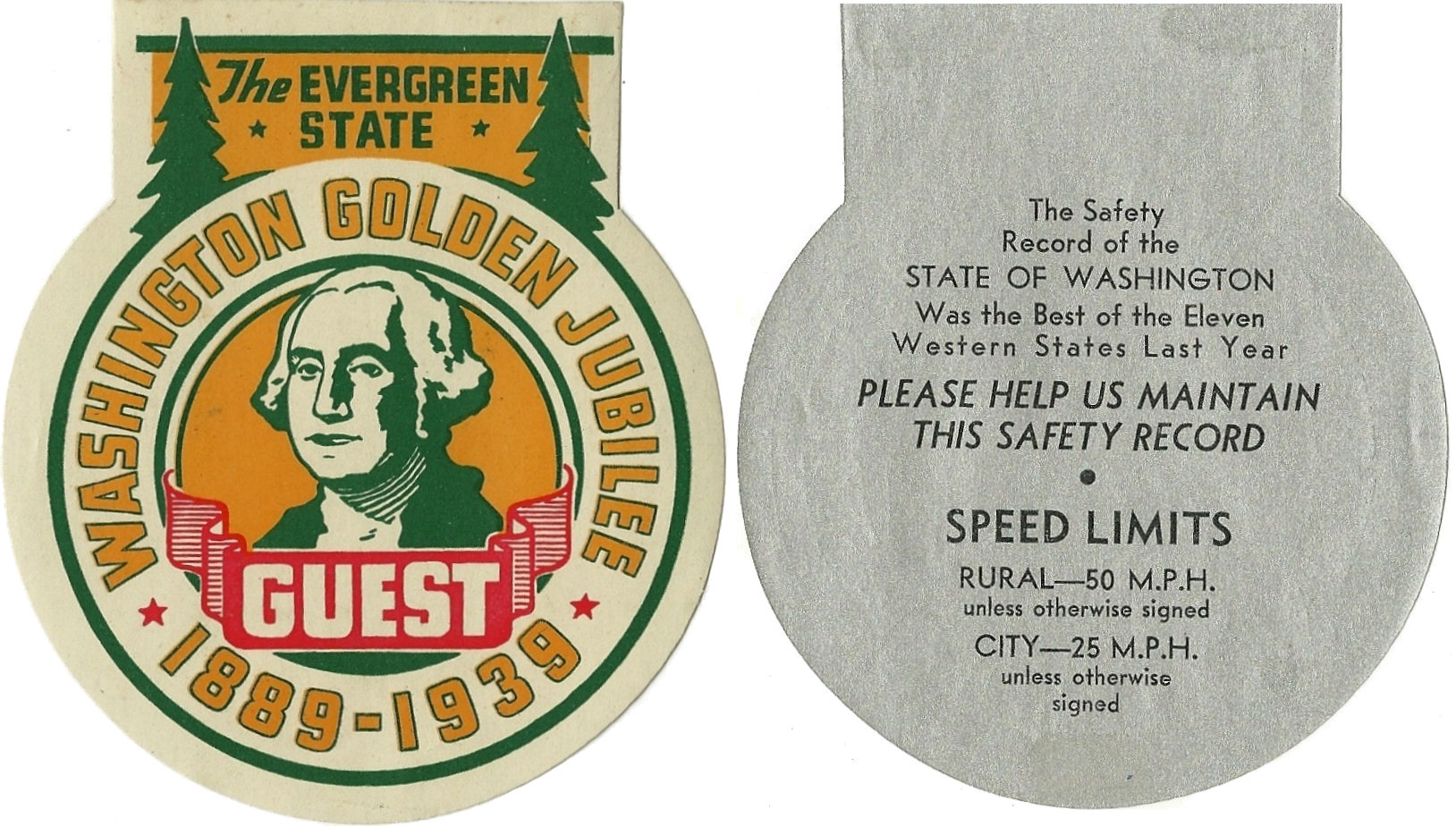 Washington’s statehood anniversaries – Danny's License Plates