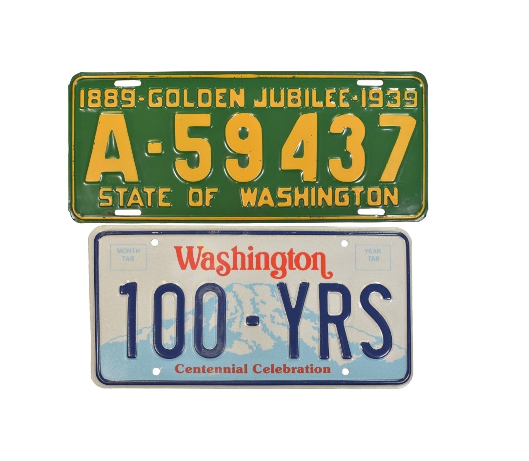Washington’s statehood anniversaries – Danny's License Plates