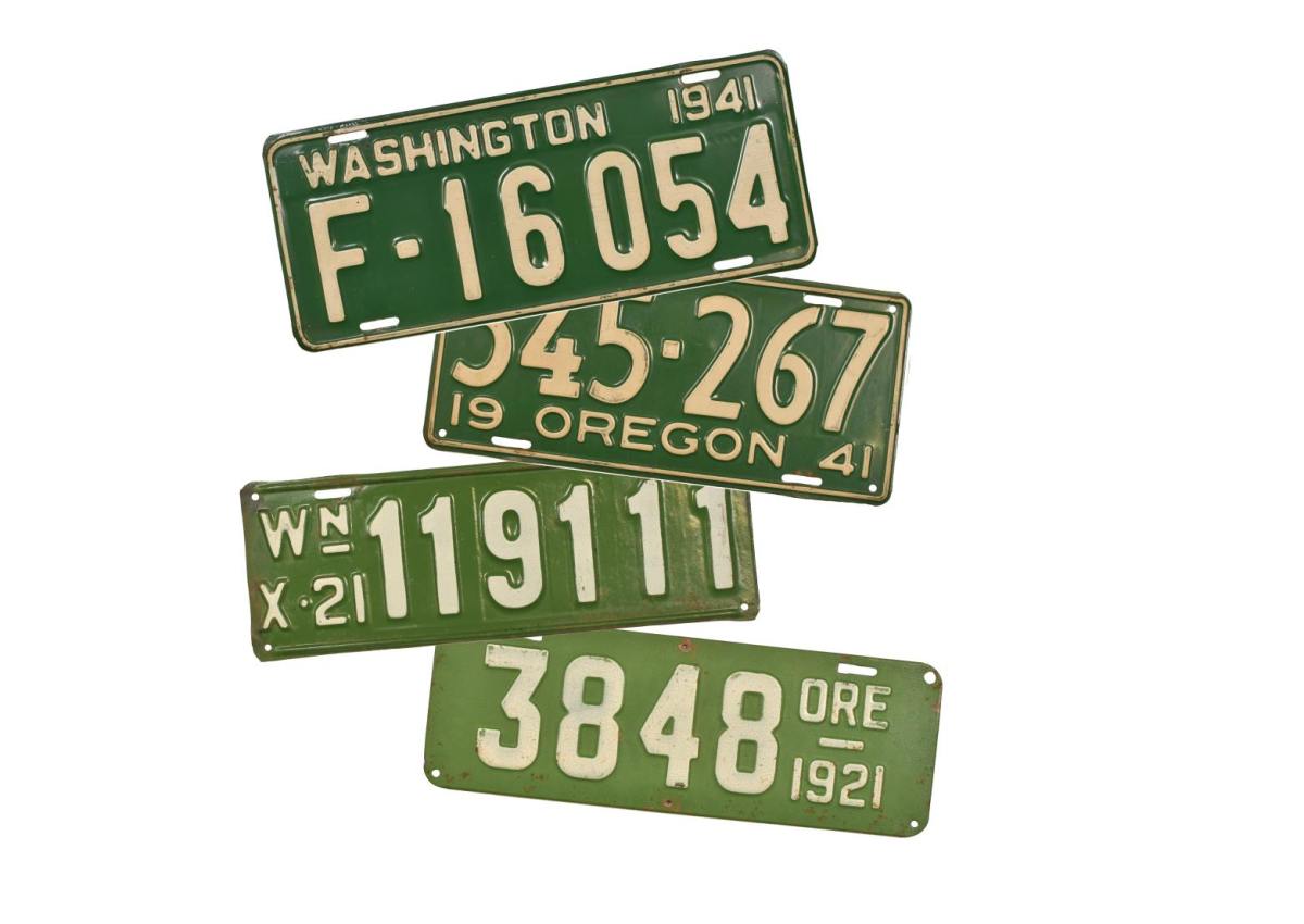 A Bank-Robber’s Delight – Danny's License Plates