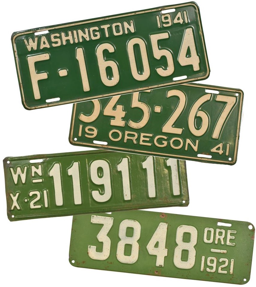 Danny's License Plates – Some highlights from my license plate collection