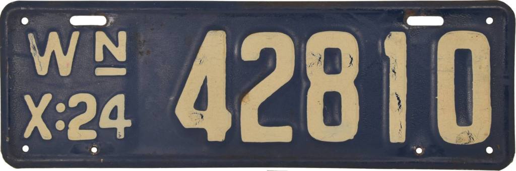 Washington State License Plate History – Danny's License Plates