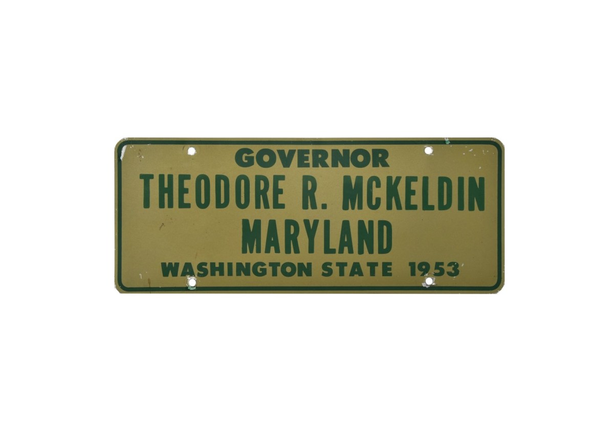 Seattle’s 1953 Governors Conference – Danny's License Plates