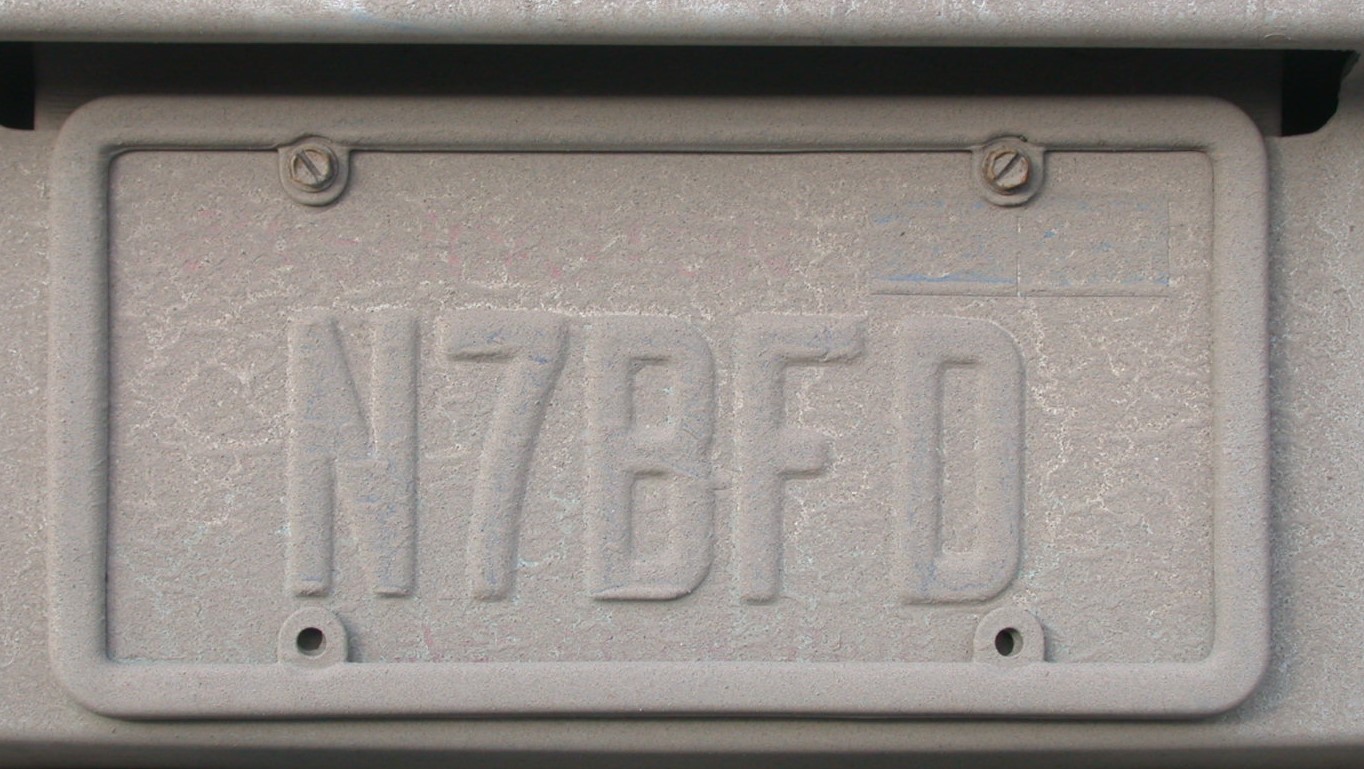 Flat License Plates in Washington – Danny's License Plates