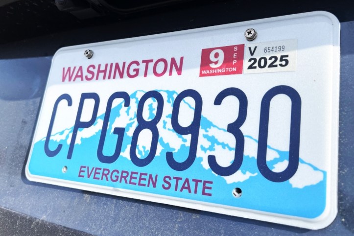 Flat License Plates in Washington – Danny's License Plates