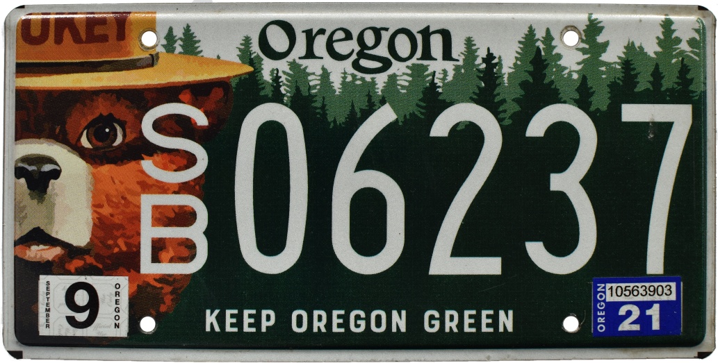 Washington’s New Optional License Plates – Danny's License Plates