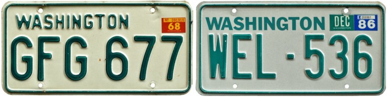 Washington’s New Optional License Plates – Danny's License Plates